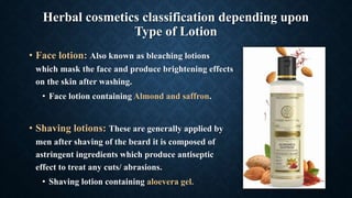 Herbal cosmetic Design of herbal formulation shruti.pptx