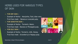 'Herbal cosmetics | PDF