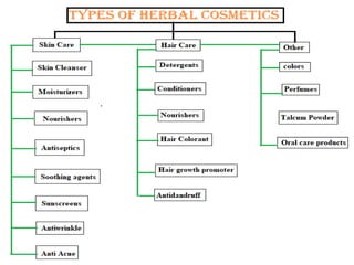 Herbal Cosmetics in Herbal Drug Technology | PPTX