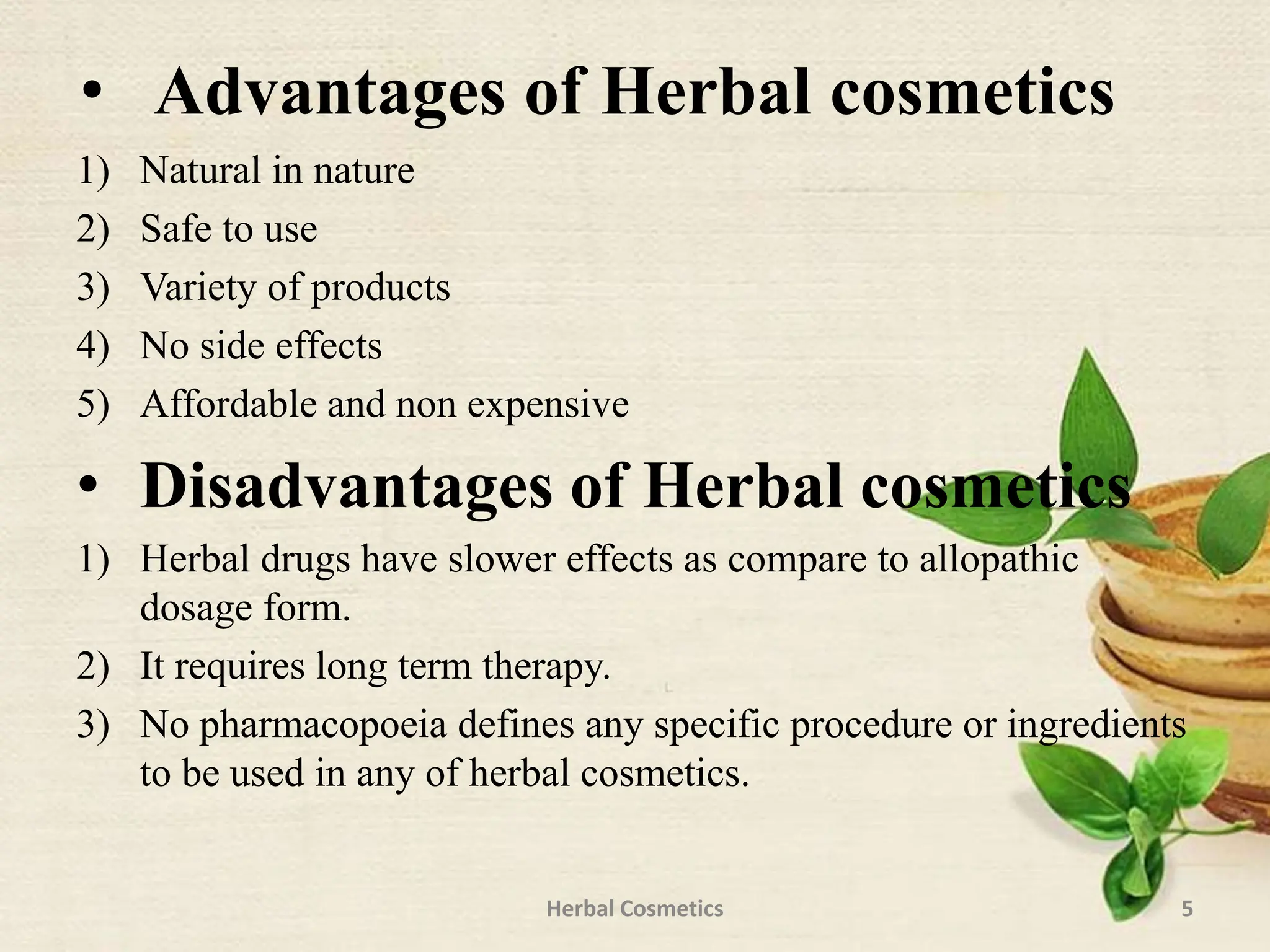 Herbal cosmetics for skin,Hair and oral care | PPTX
