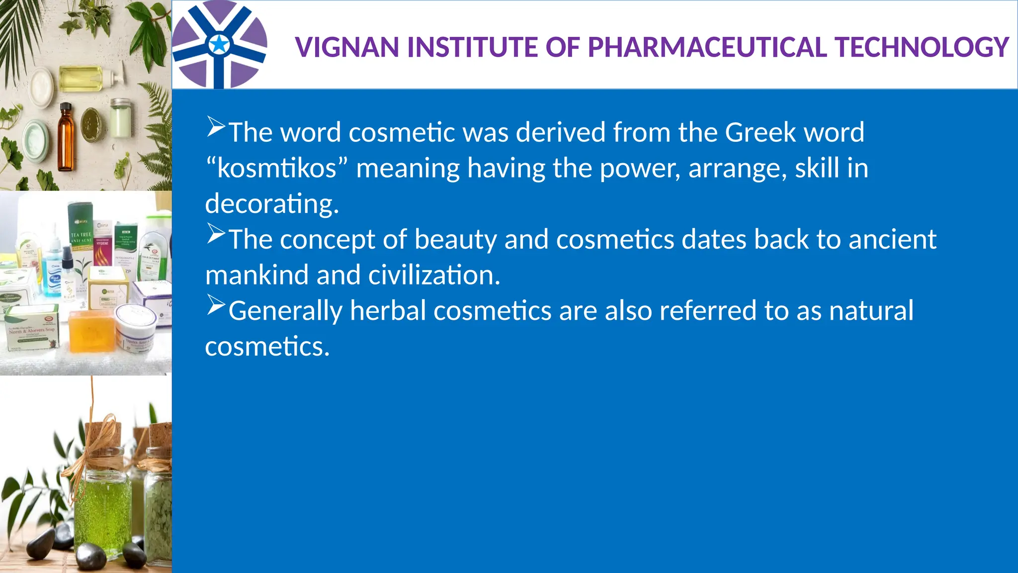 Herbal Cosmetics advantages and disadvantages | PPTX