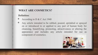 HERBAL COSMETICS BY PRIVATE BODIES LIKE COSMOS.pptx