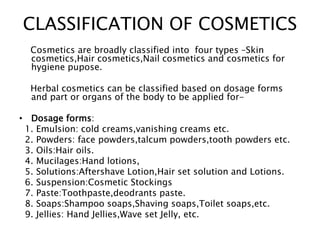 Herbal cosmetics | PPT