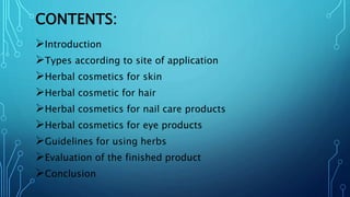 HERBAL COSMETICS.pptx