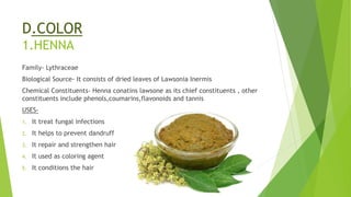The herbal cosmetics are the preparation | PPTX