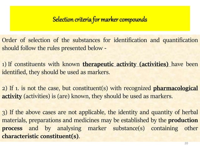 MARKER COMPOUNDS | PPTX