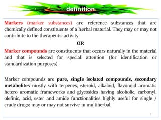 MARKER COMPOUNDS | PPTX
