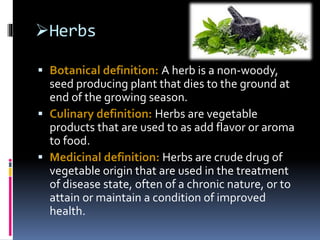Herbal drug industry | PPTX