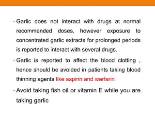 Herbal drug interactions.ppt by Dr.U.Srinivasa, Professor and Head ...