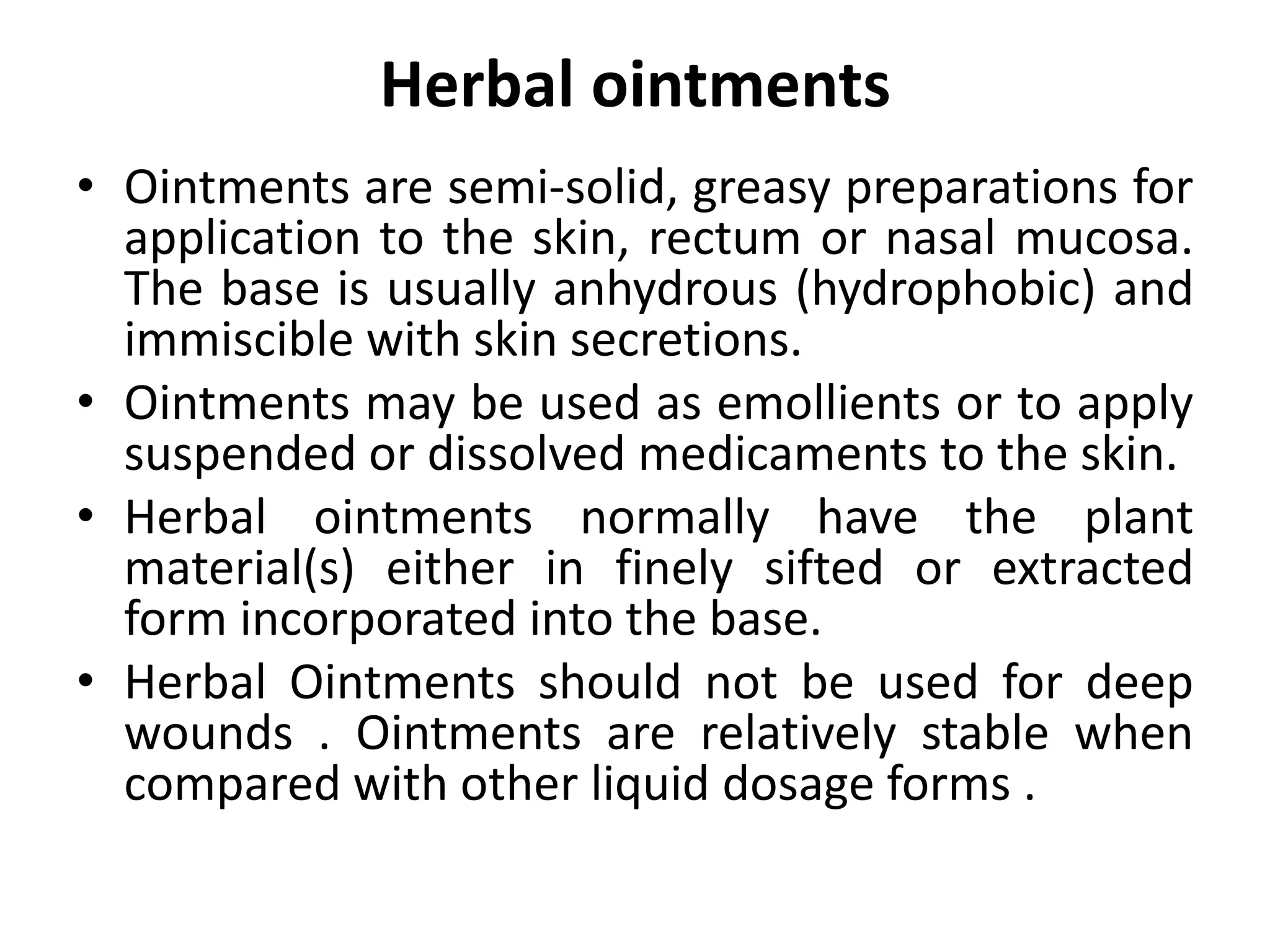 Herbal Drug Preparation - Different Dosage Forms | PPTX