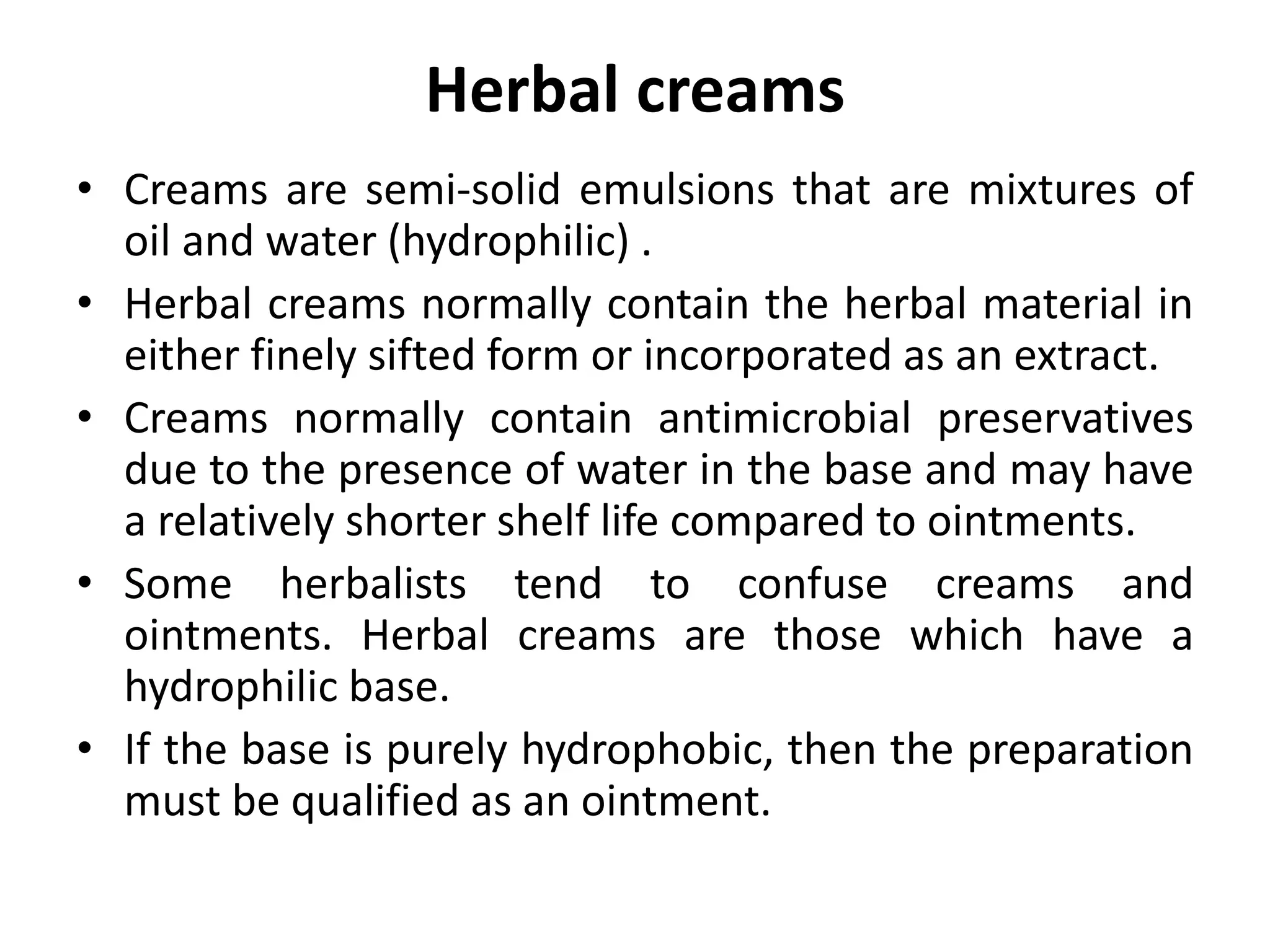 Herbal Drug Preparation - Different Dosage Forms | PPTX