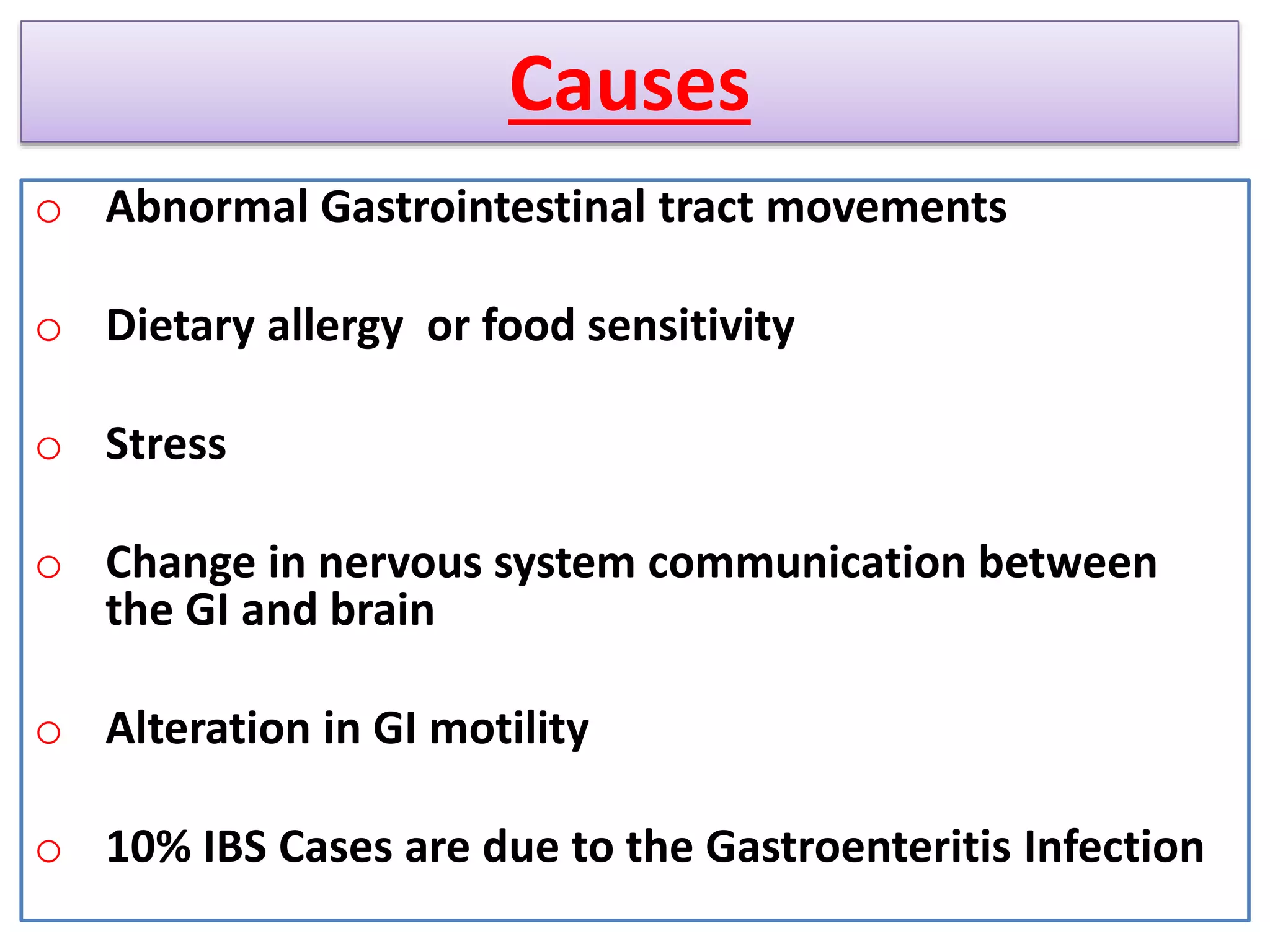 Nutraceutical in Irritable bowel syndrome (IBS) | PPTX