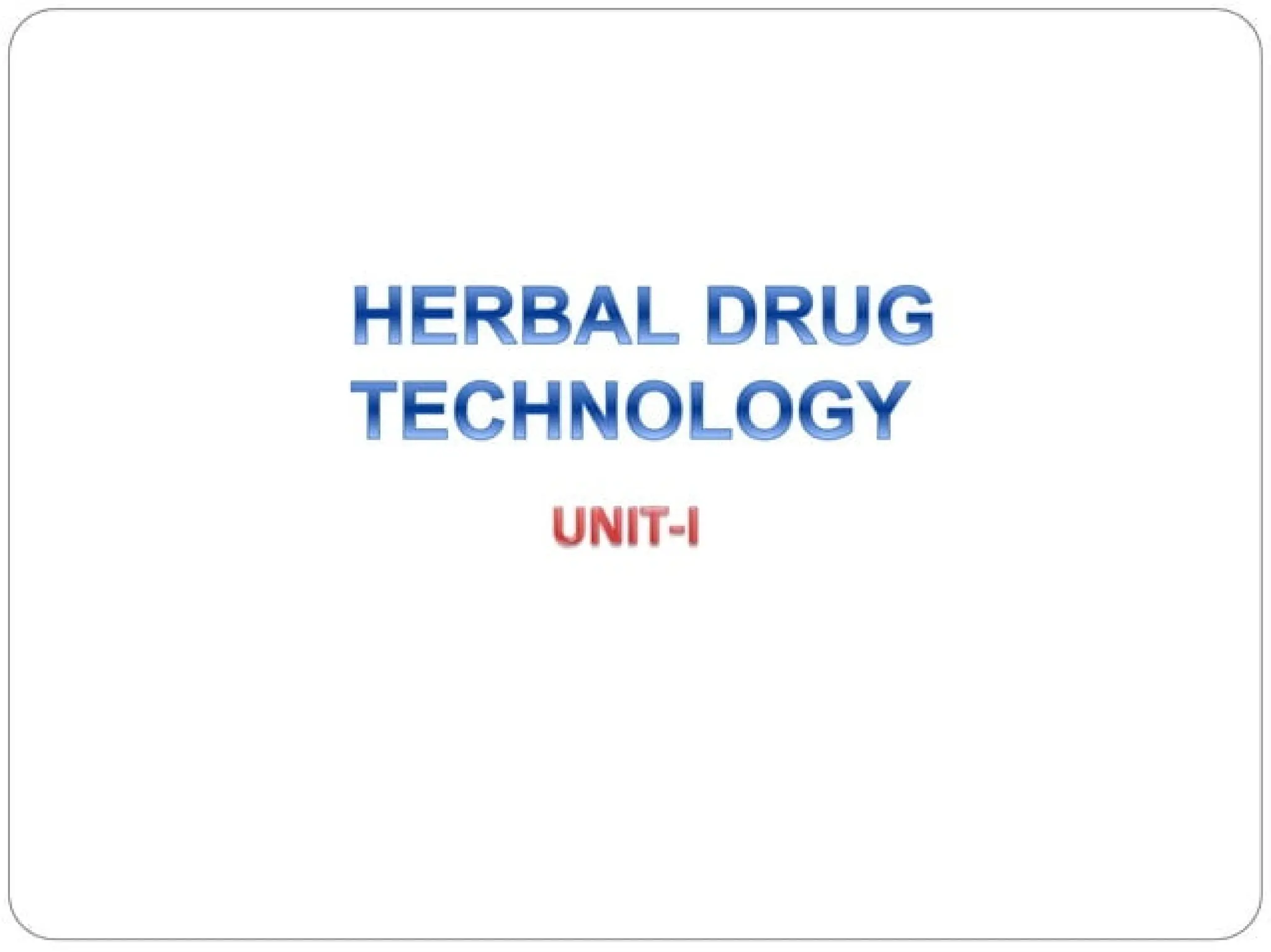 HERBAL DRUG TECHNOLOGY ROLE OF HERBS.pdf
