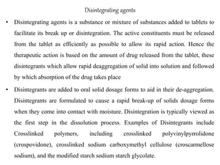 Herbal excipients in Herbal Drug Technology | PPTX