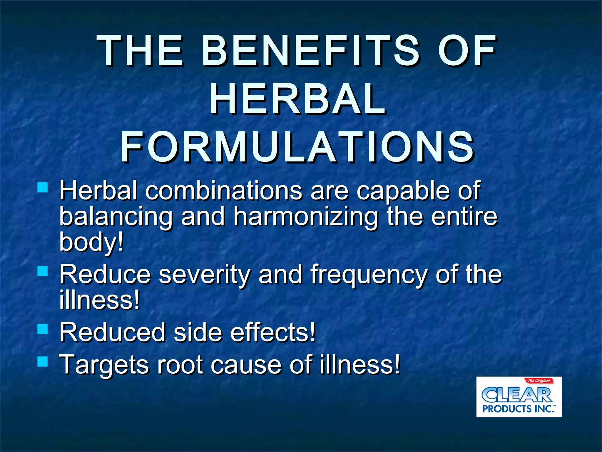 Herbal formulas power point | PPT