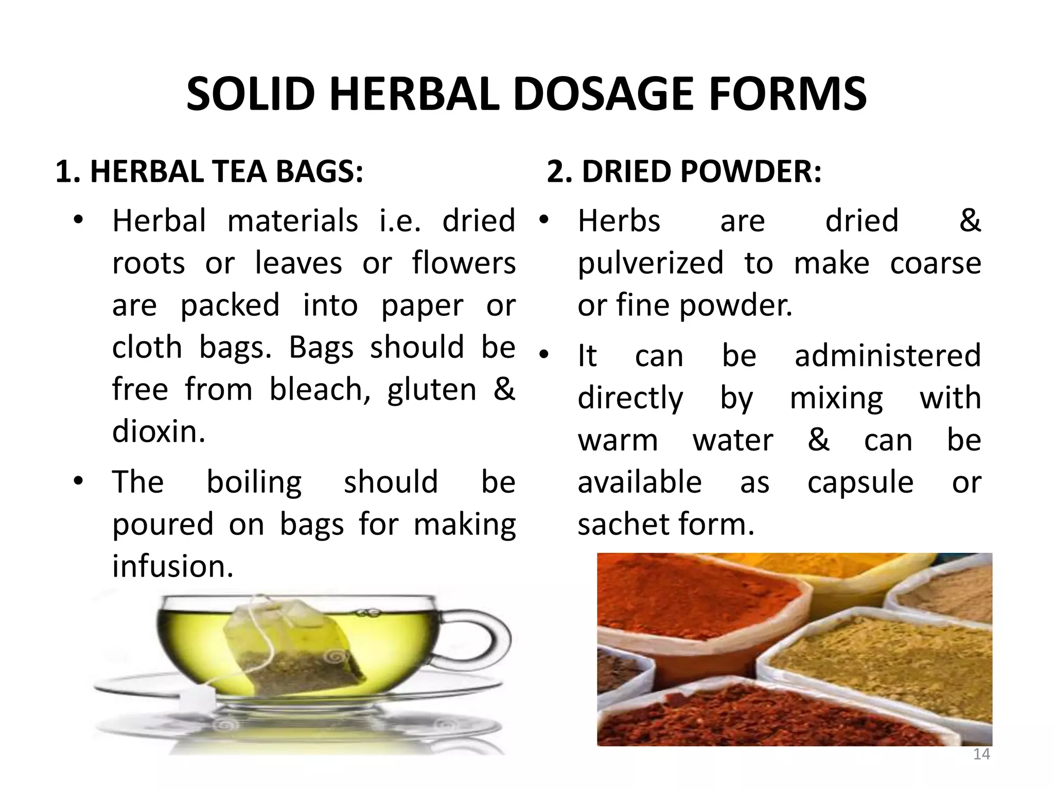 Herbal formulations | PPTX