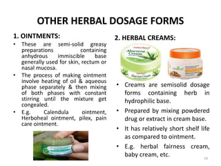 Herbal formulations | PPTX