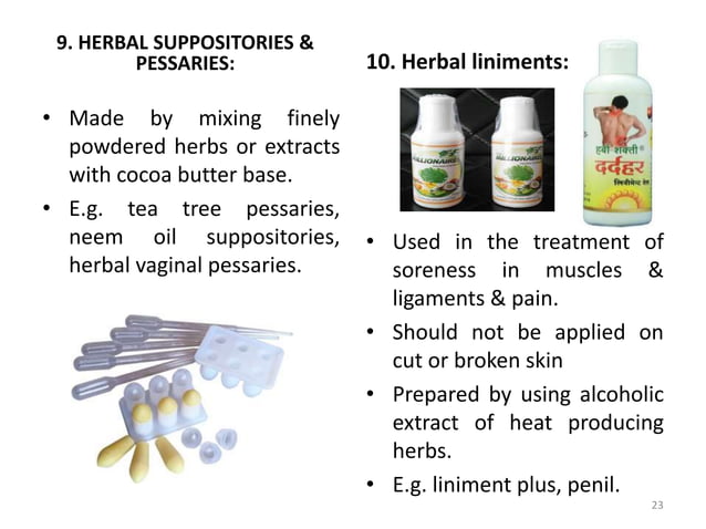 Herbal formulations | PPTX