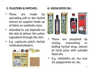 HERBAL FORMULATIONS. NDDS, Solid, Liquid , semisolid dosage formspptx ...