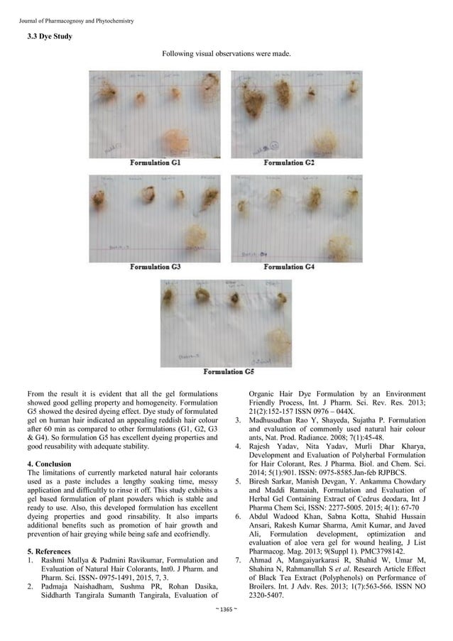 Herbal hair dye | PDF