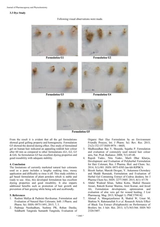 Herbal hair dye | PDF