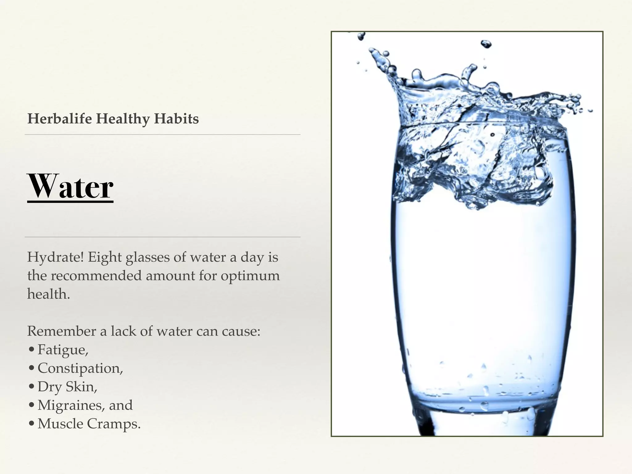 Herbalife Global Nutrition Philosophy | PDF