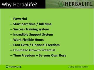 Herbalife marketting plan | PPTX