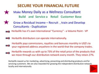 Herbalife marketting plan | PPTX