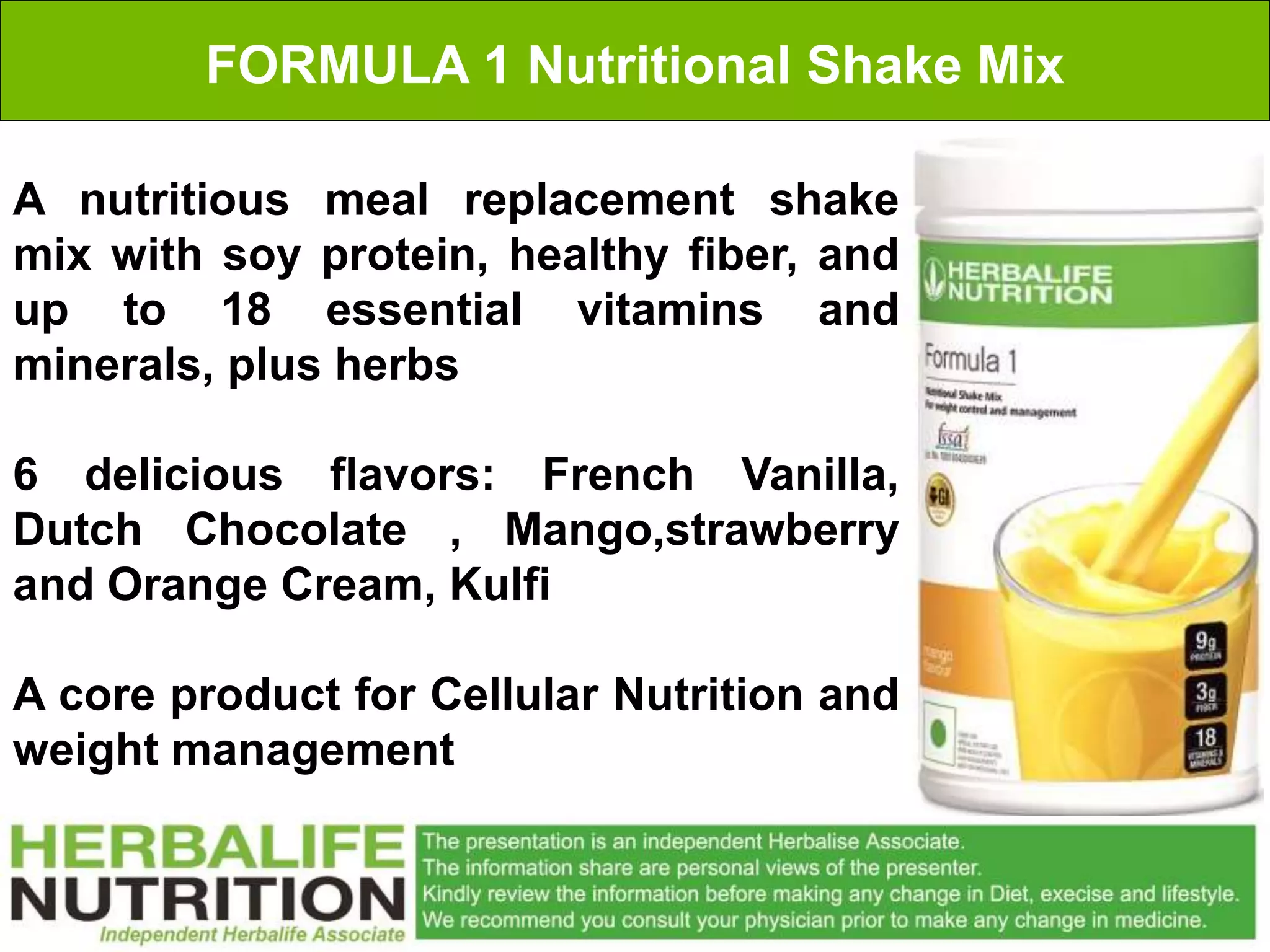 Herbalife nutrition india all products | PPT