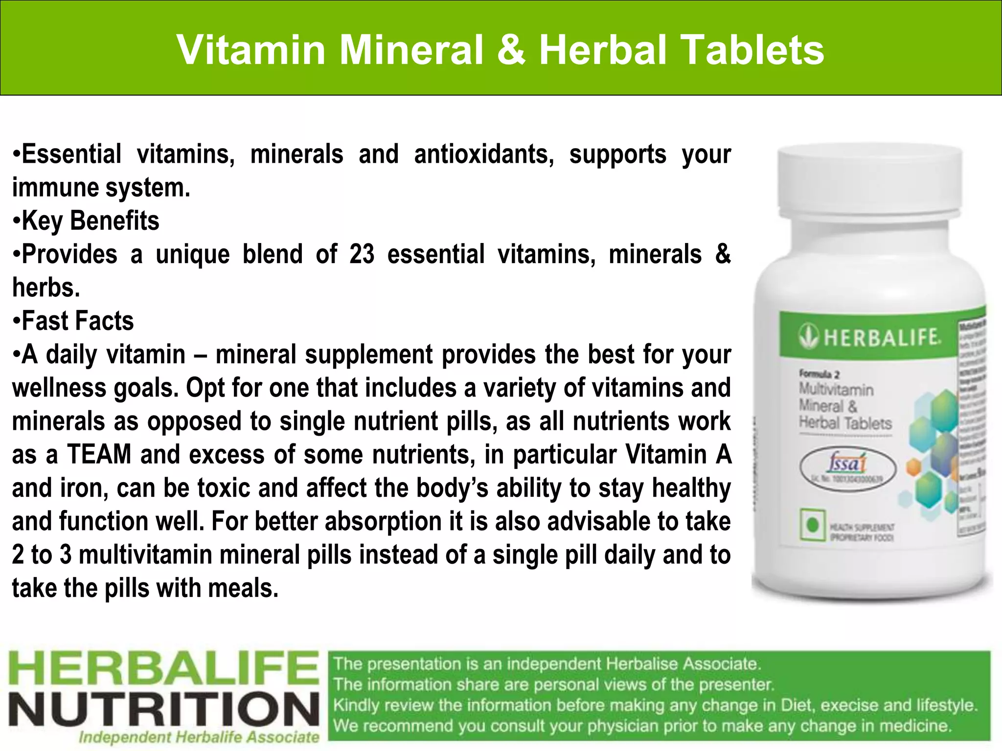 Herbalife nutrition india all products | PPT