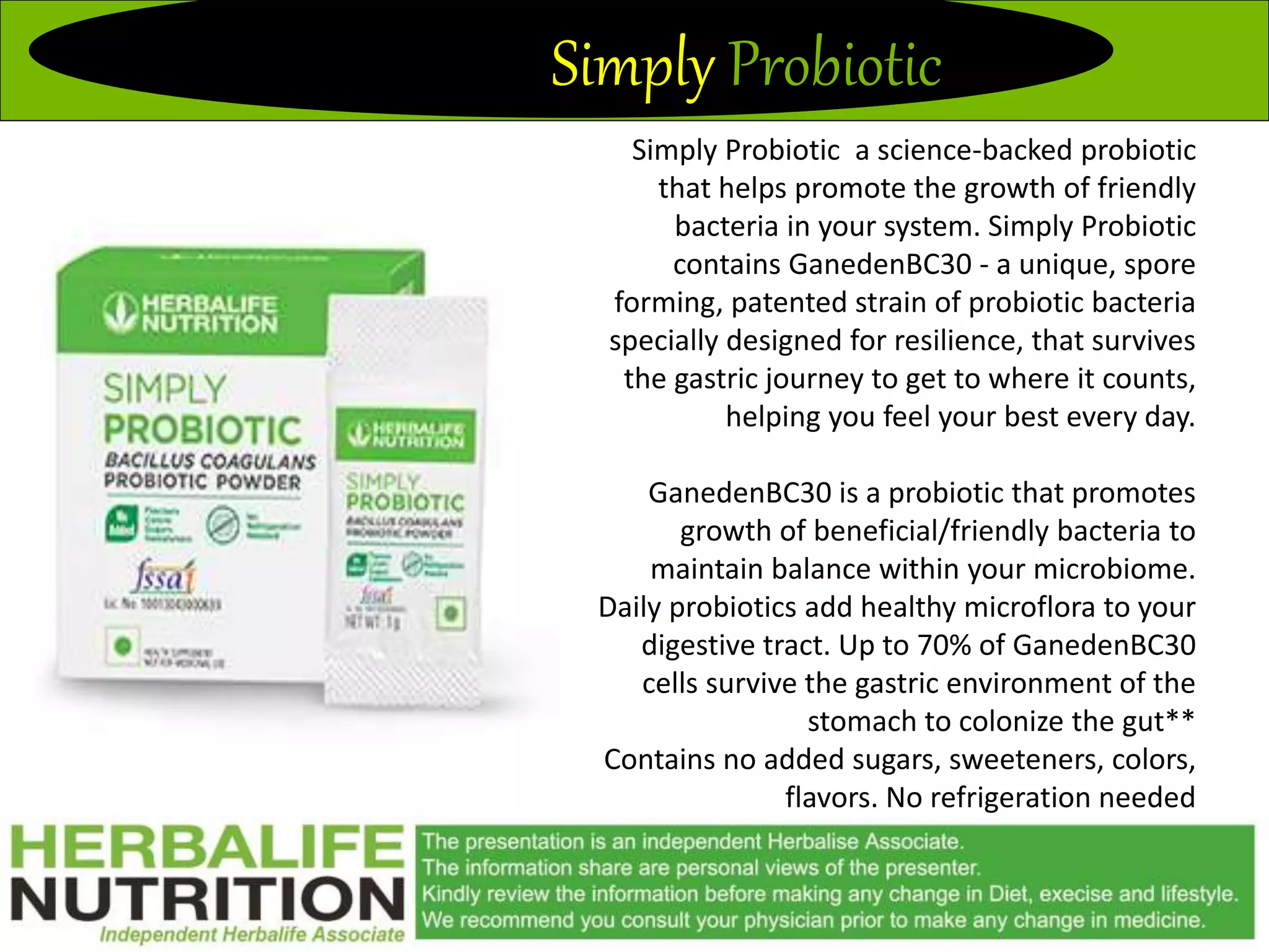Herbalife nutrition india all products | PPT