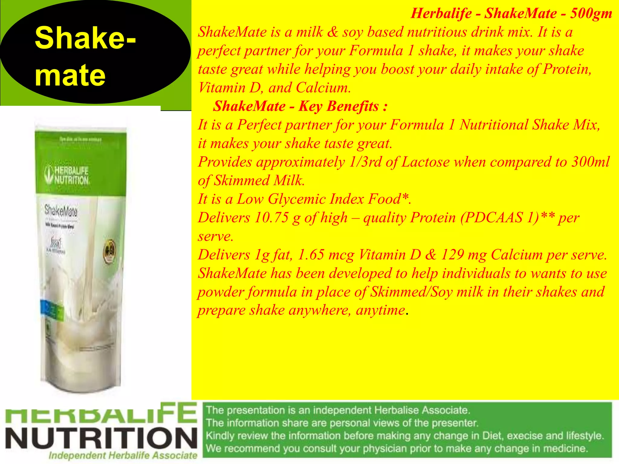 Herbalife nutrition india all products | PPT