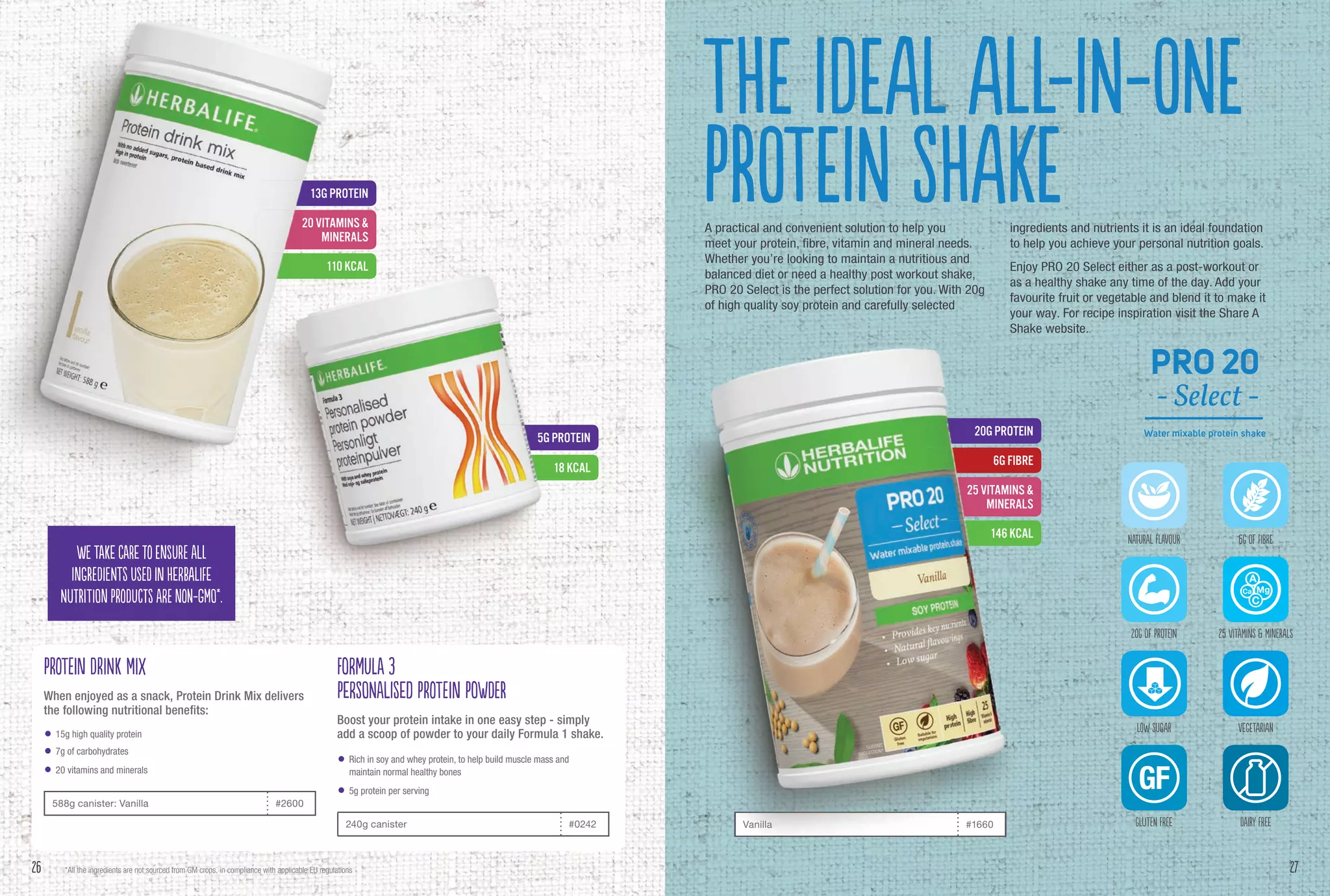 Herbalife FREE product brochure | PDF