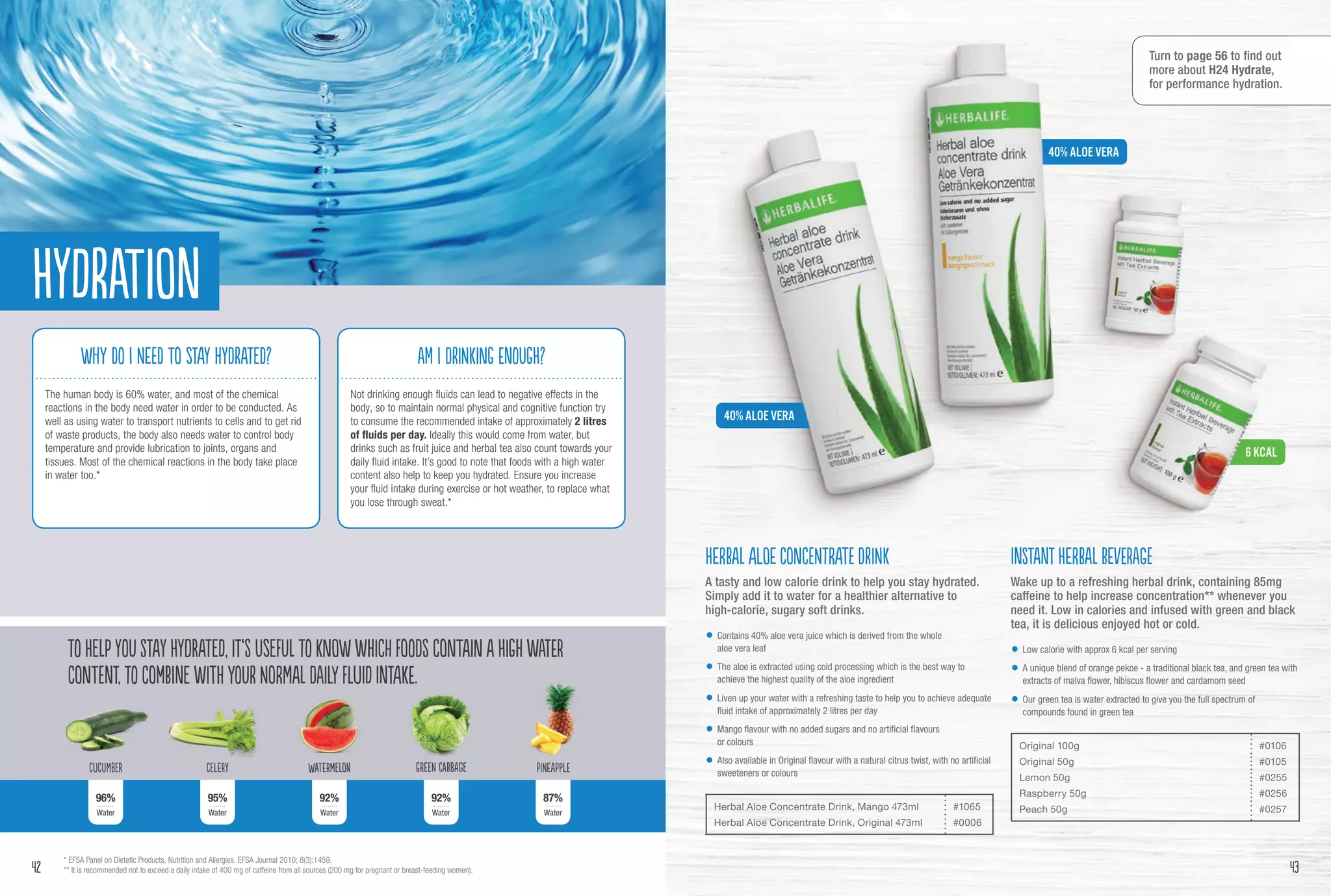 Herbalife FREE product brochure | PDF