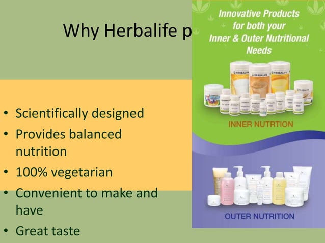 Herbalife product detail and usage | PPTX