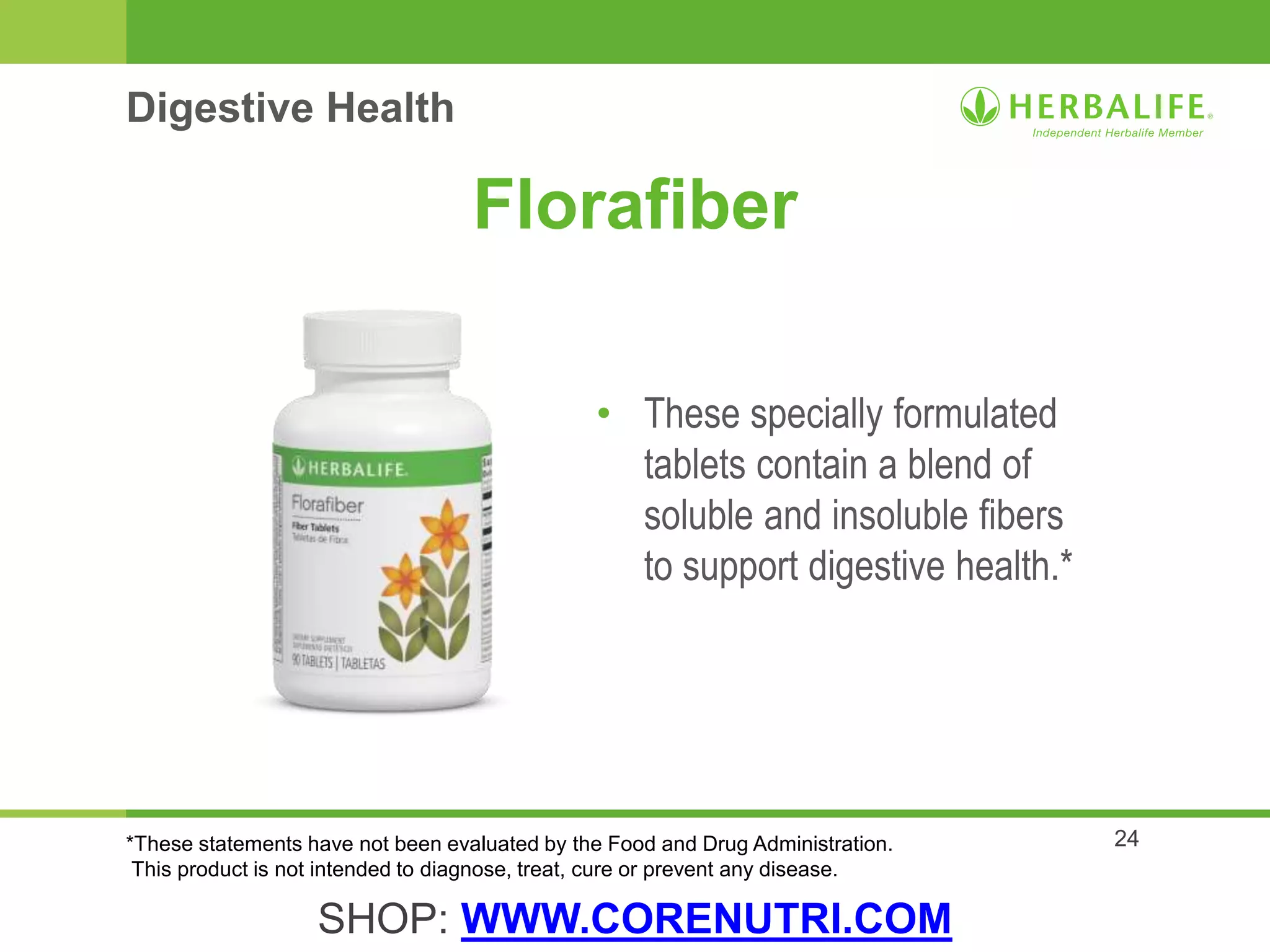 Herbalife Product Presentation - www.corenutri.com