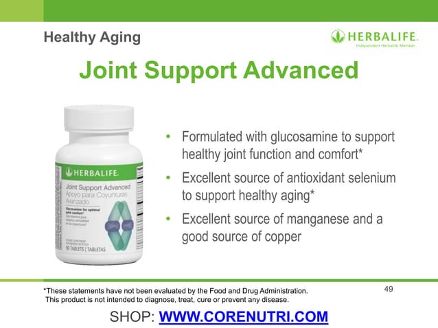 Herbalife Product Presentation - www.corenutri.com | Herbs and Supplements | Alternative Medicine