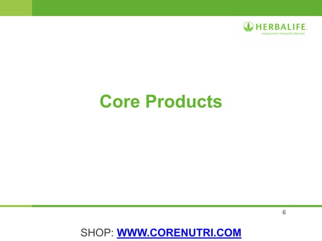 Herbalife Product Presentation - www.corenutri.com | Herbs and ...