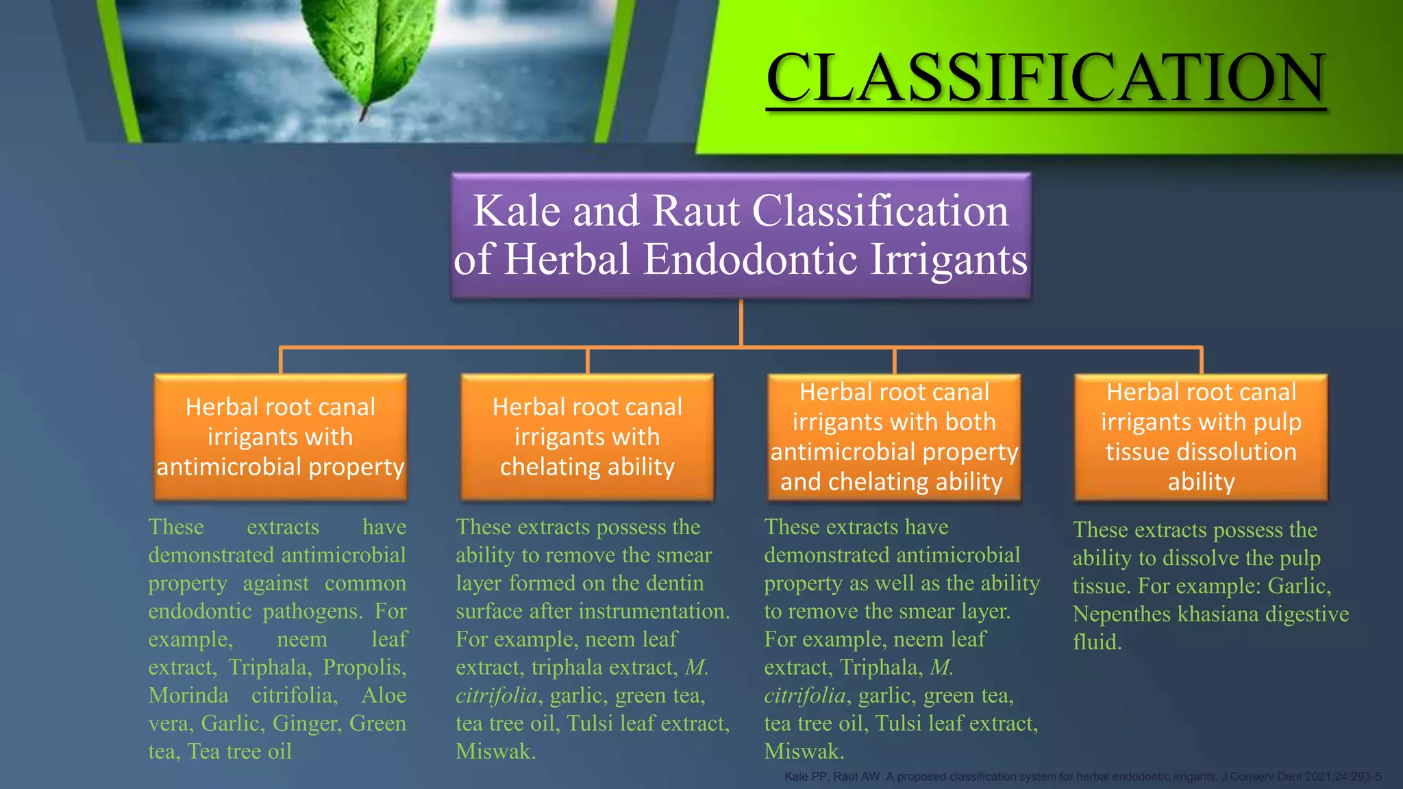 Herbal Irrigants .pptx