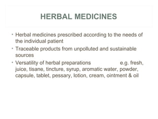 Herbal medicine | PPT