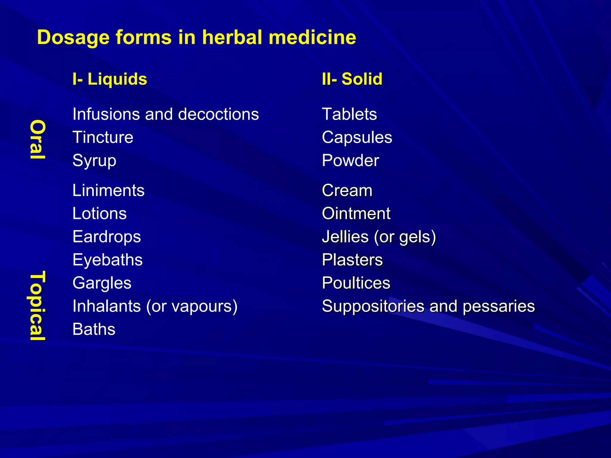 Herbal medicine intro | PPT