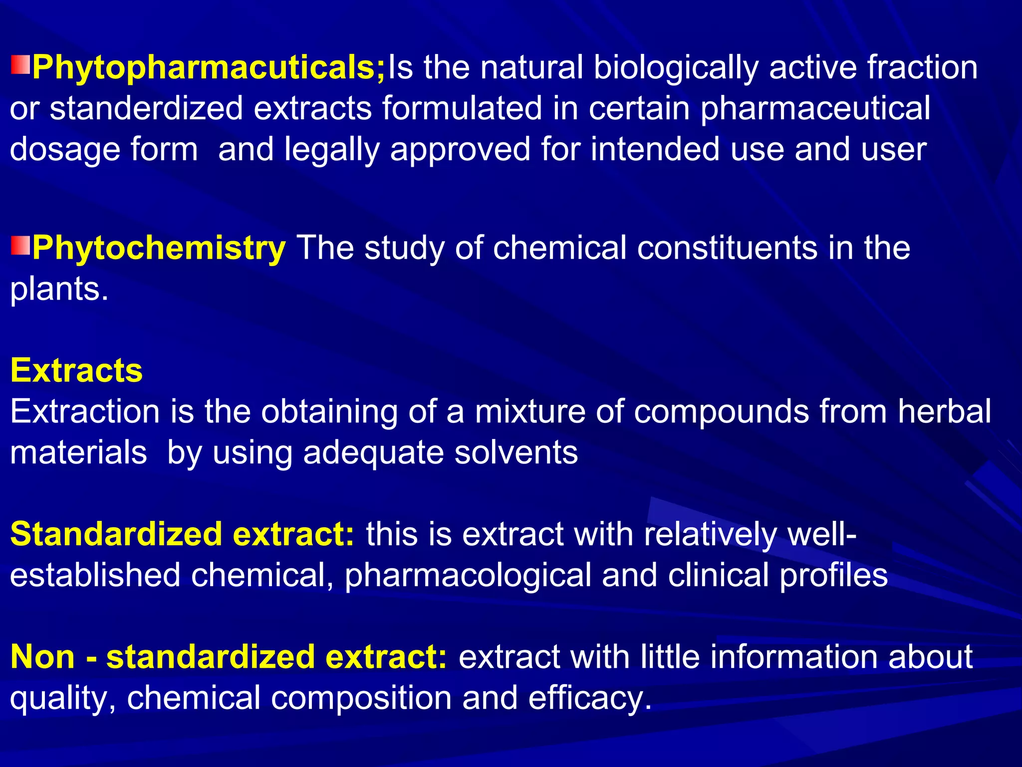 Herbal medicine intro | PPT