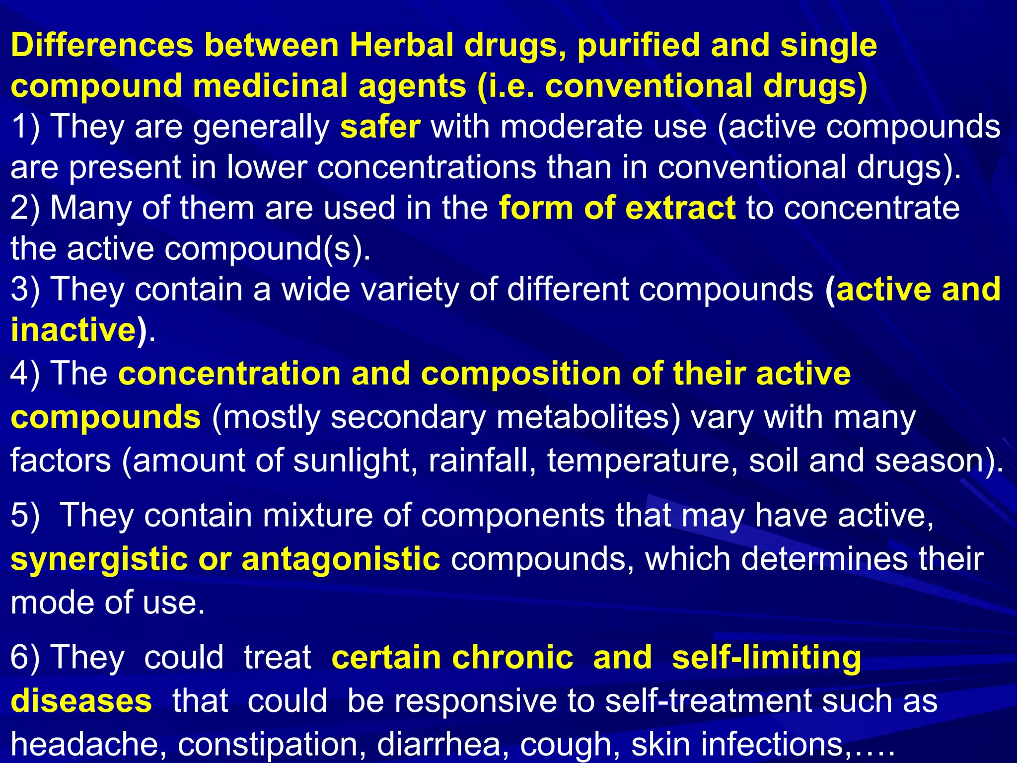 Herbal medicine intro | PPT