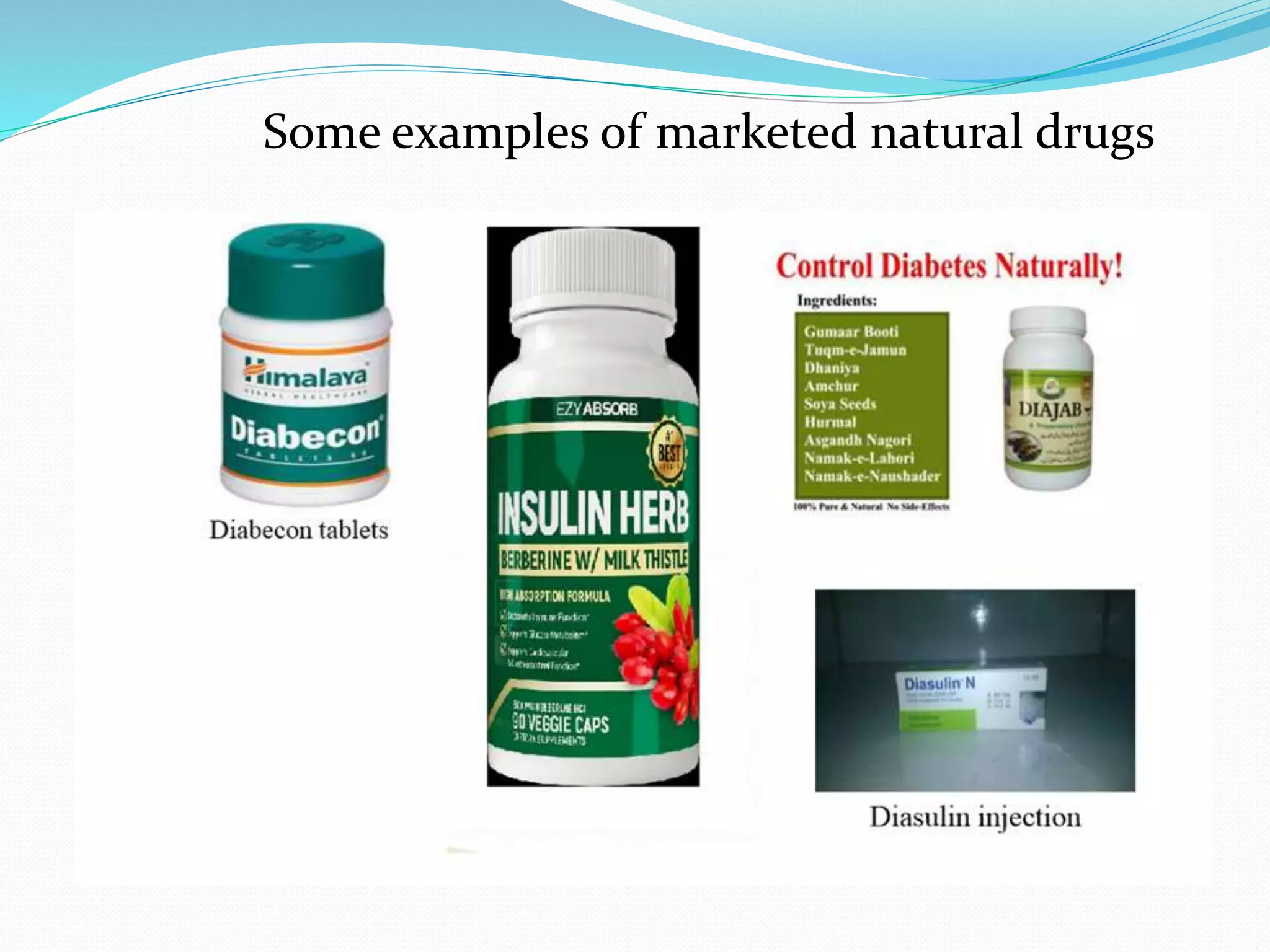 Herbal medicines for diabetes | PPTX