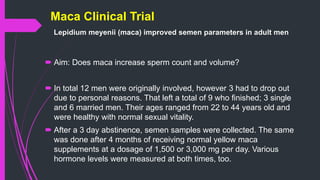 Herbal medicines for sexual dysfunctions | PPTX