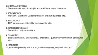 PEST AND PEST CONTROL | PPTX