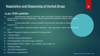 TESTING OF NATURAL PRODUCTS AND DRUGS- DHANASHREE GIRIDHAR KOLHEKAR.pptx