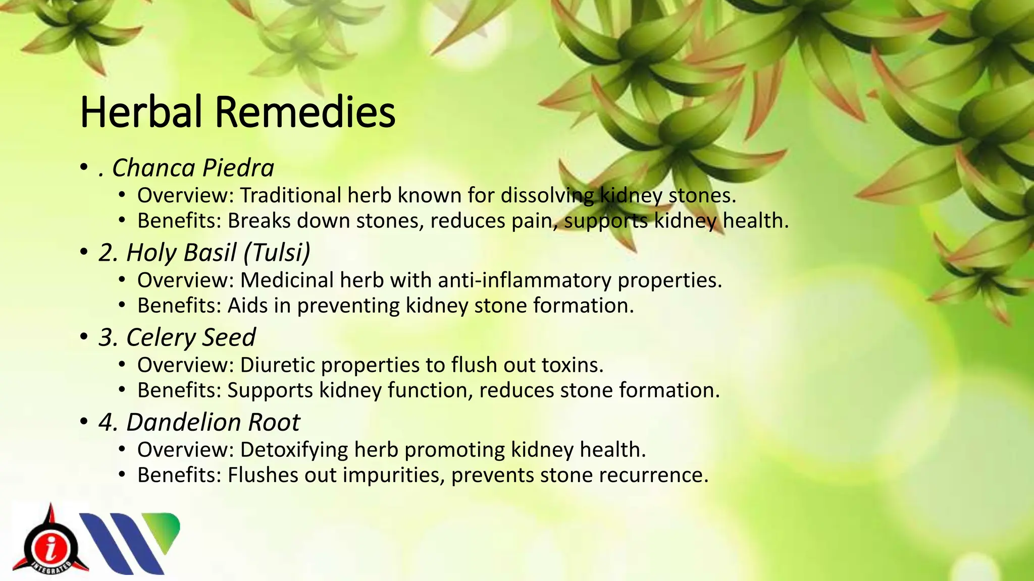 Herbal treatement of kidney stone and feel the magic of herbs. | PPTX