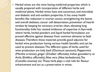 Herbal Wine | PDF