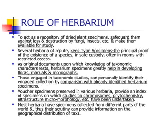 Herbarium | PPT